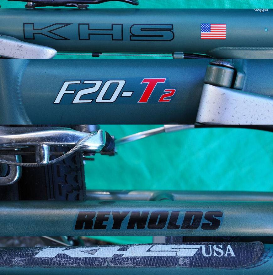 日本代購代標第一品牌【樂淘letao】－KHS(F20-T2(FORDING BIKE)ほぼ綺麗)Shimano 2x8 16s)グリーンカラー)REYNOLDSクロモリ)20インチ)折りたたみ 中古