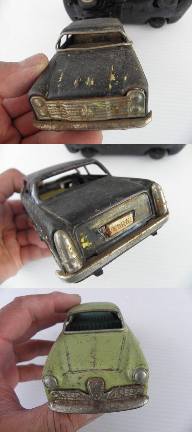 日本代購代標第一品牌【樂淘letao】－59 ブリキ 自動車 6台 まとめて / セドリック アルファロメオ フェラーリ 当時物 旧車 昭和レトロ