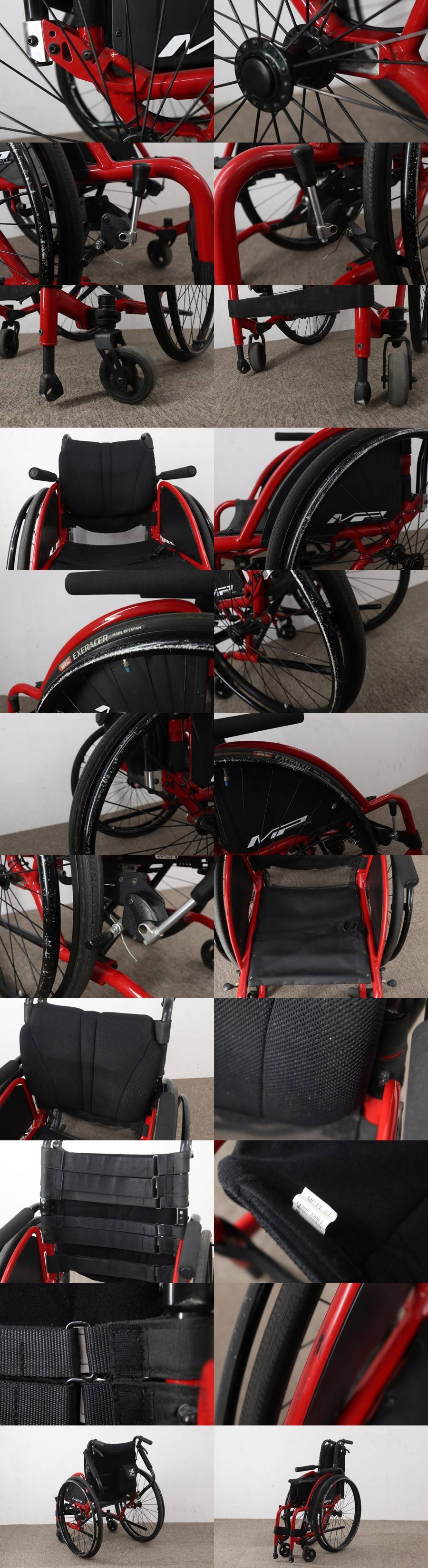 日本代購代標第一品牌【樂淘letao】－MP MAX PERFORMANCE MATSUNAGA 松永製作所 車椅子 STANDARD S-MAX FLAT FRAME フットサポート無し 8 ...