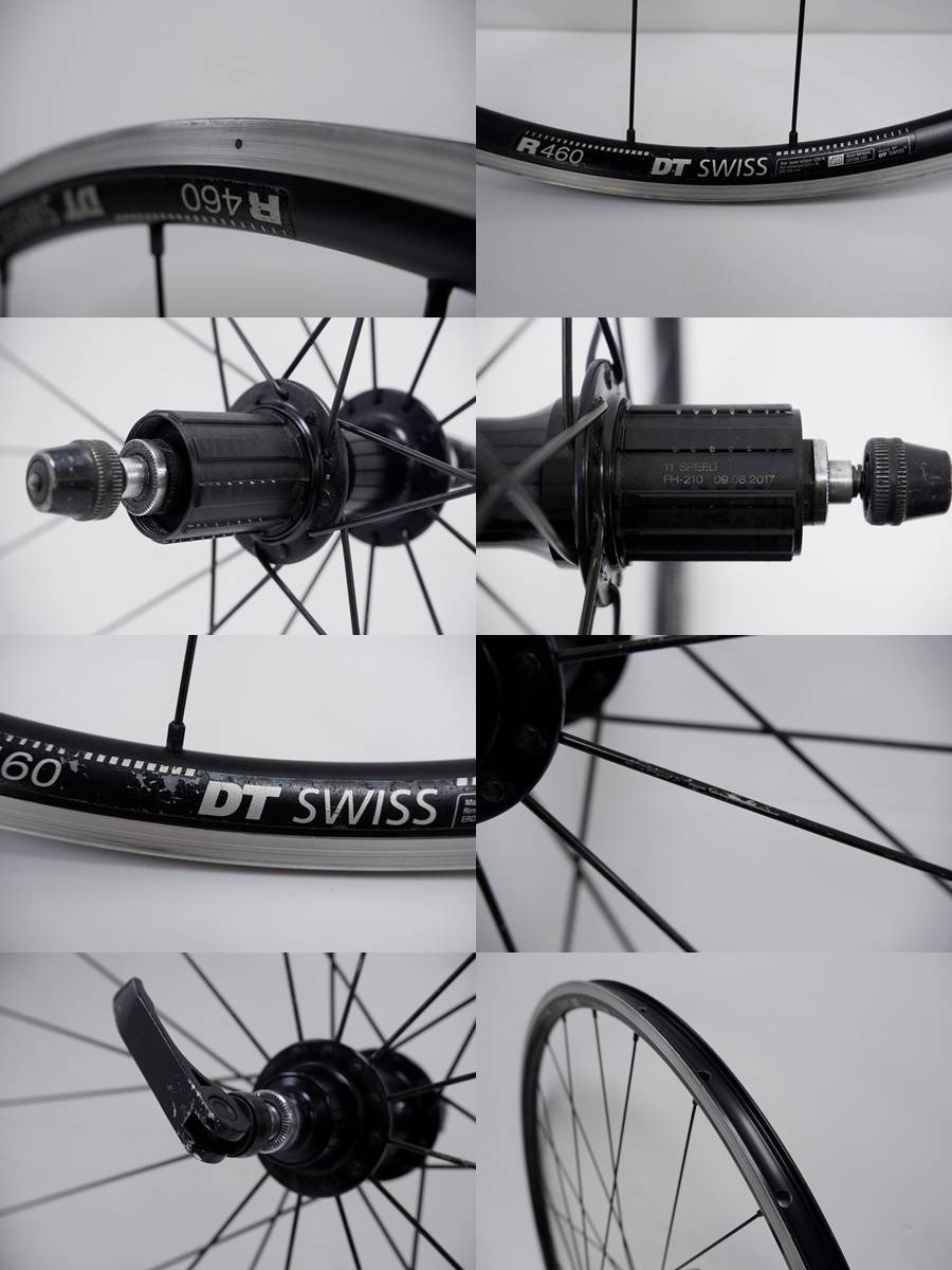 日本代購代標第一品牌【樂淘letao】－DT SWISS R460 ホイール 前後セット 700C 3-B004/1/180