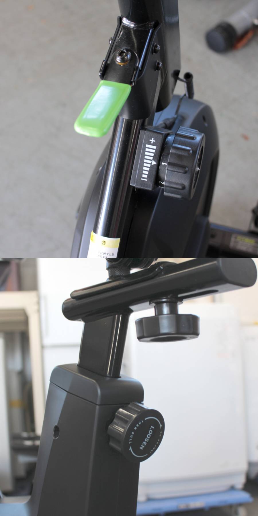 日本代購代標第一品牌【樂淘letao】－取置/T702) パネル通電不可 / FITBOX フィットネスバイク FBX-002B_01 スピンバイク 負荷8段階 マグネット式 キャスター付 ...