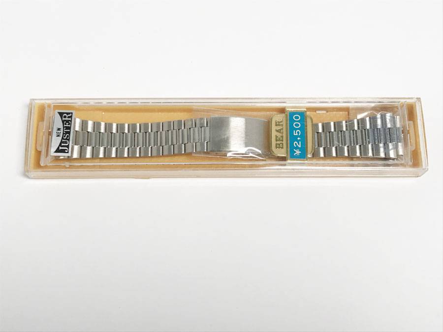 日本代購代標第一品牌【樂淘letao】－ M-19 未使用 腕時計 替えベルト BEAR ベアー ラグ幅約17mm～18mm 全長約15.3cm 腕時計 バンド ステンレス シルバーカラー