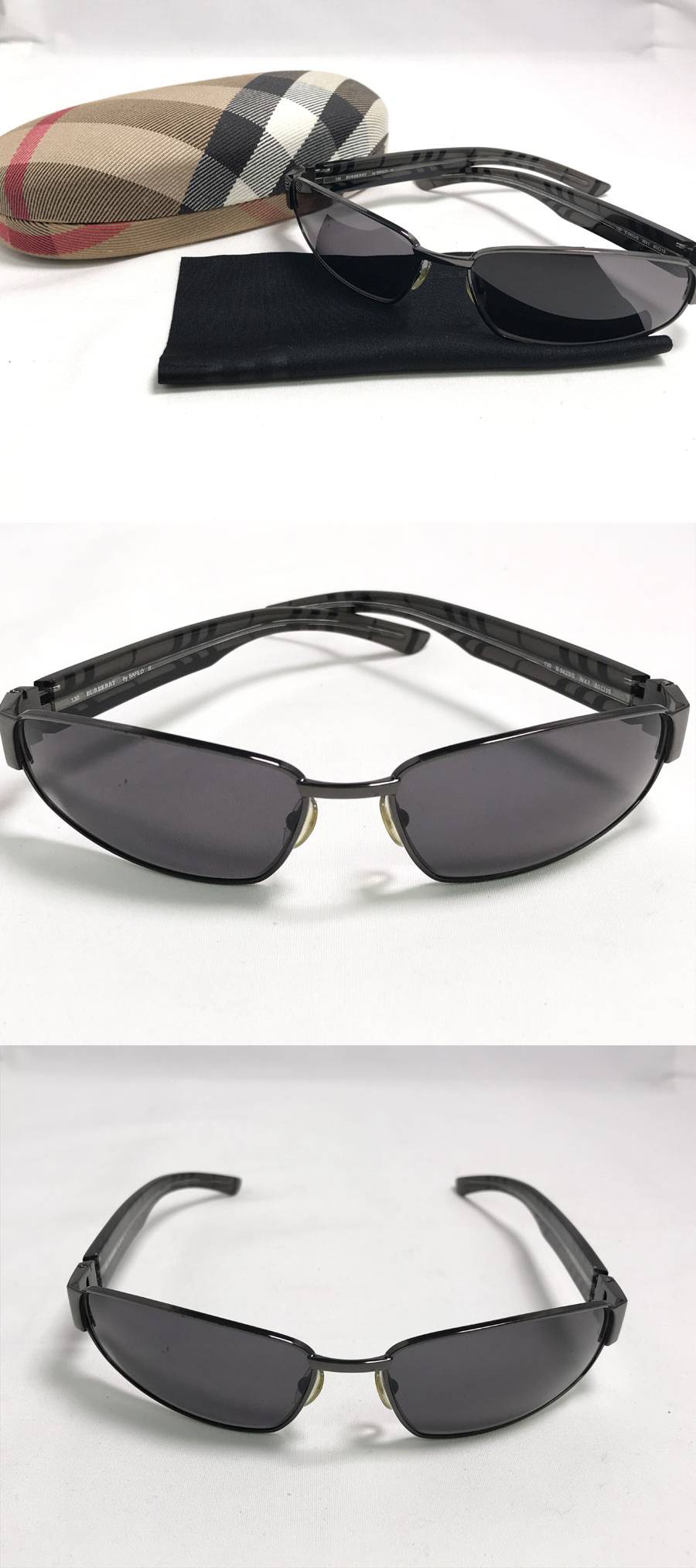 【樂淘letao】日本代購代標第一品牌－ BURBERRY by SAFILO バーバリー サングラス 130 B9423/S WX1 60 15 イタリア製 眼鏡ケース・クロス付き