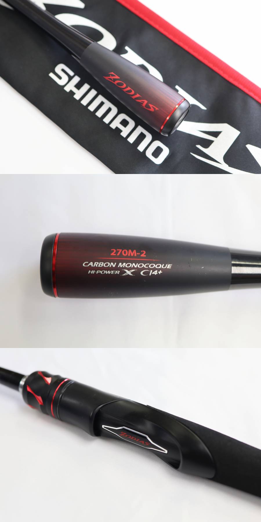 日本代購代標第一品牌【樂淘letao】－SHIMANO ZODIAS 270M-2 シマノ ゾディアス バス 釣竿 釣り竿 竿 釣具 釣り具 T129