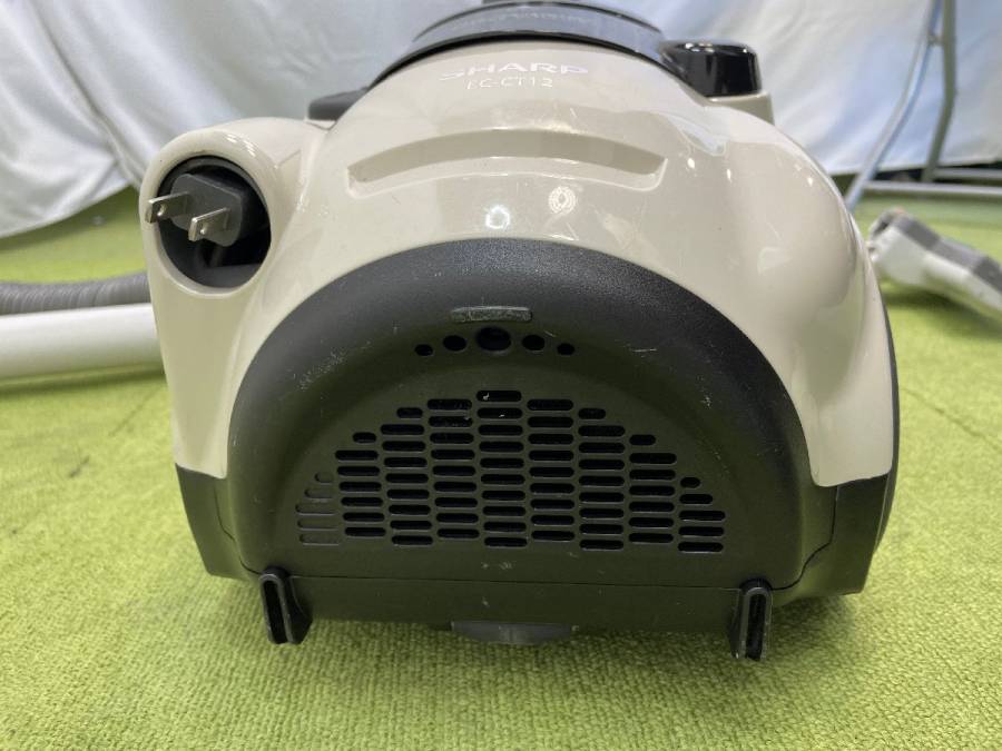 日本代購代標第一品牌【樂淘letao】－シャープ SHARP POWER CYCLONE EC-CT12 掃除機 スタンダードモデル キャニスター サイクロン 電源コード式 集じん容積0 ...