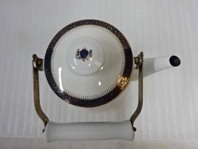 日本代購代標第一品牌【樂淘letao】－63-24/NOSTALGIE ISTANBULノスタルジーイスタンブール オリエンタル急行 琺瑯ホーローポット やかん 薬缶 ケトル ビンテージ洋食器